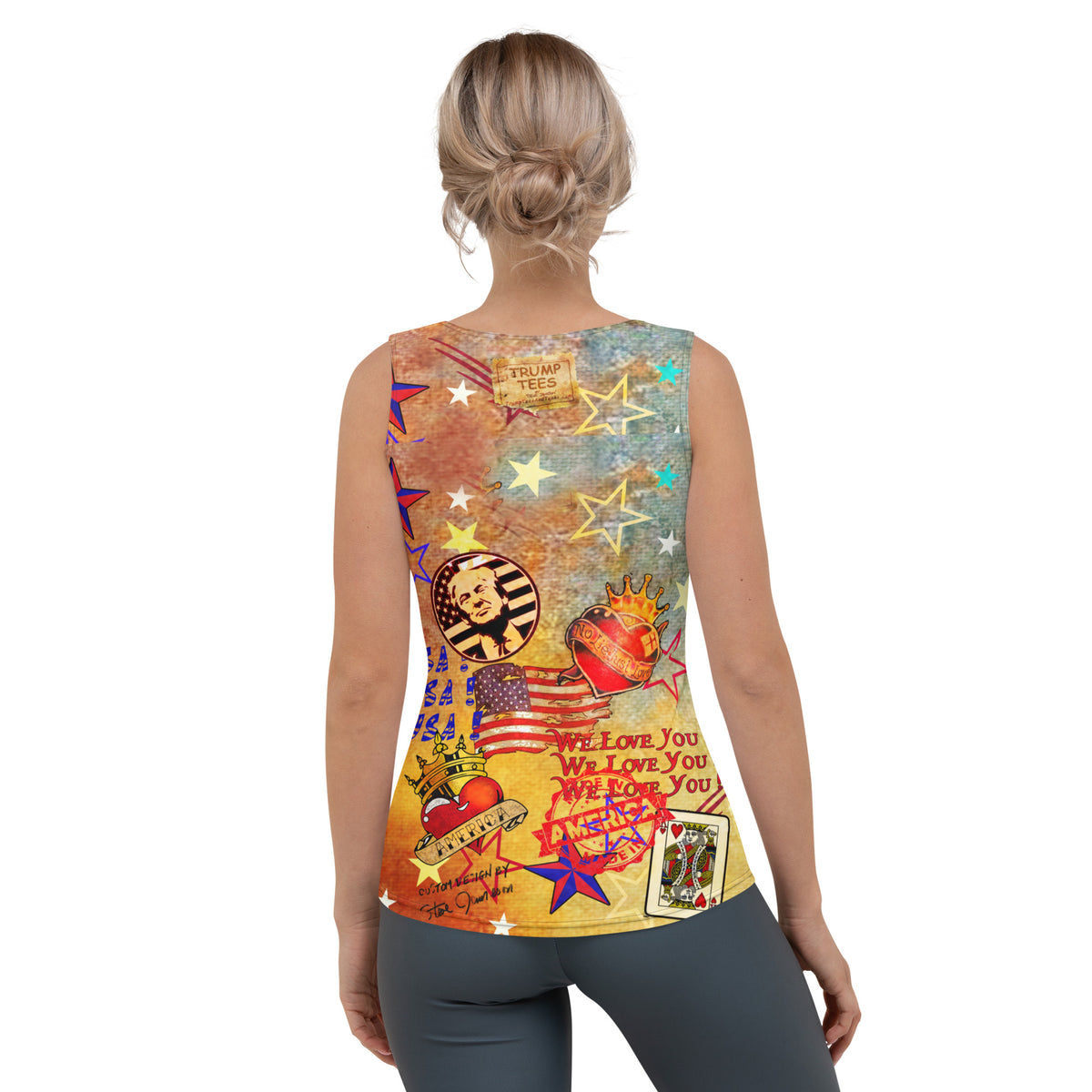 "THE WE LOVE TRUMP TANK" for women – TRUMP TEES